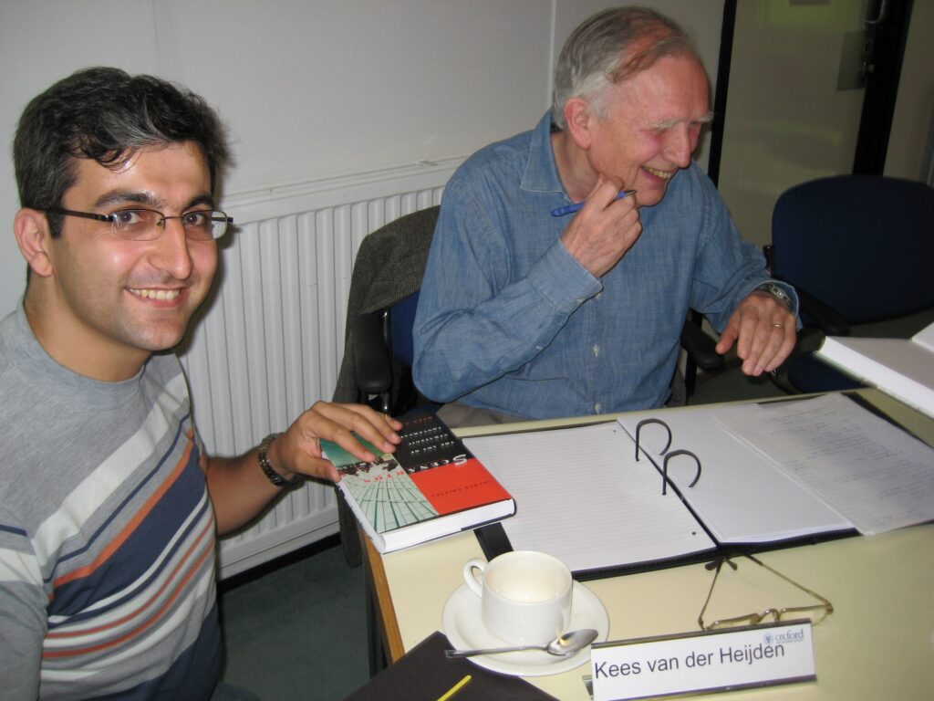 In Memory of Professor Kees van der Heijden | Aziz Alizadeh